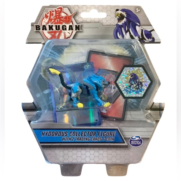 Spin Master | Toys | Bakugan Hydrous Collector Figure With 2 Trading ...